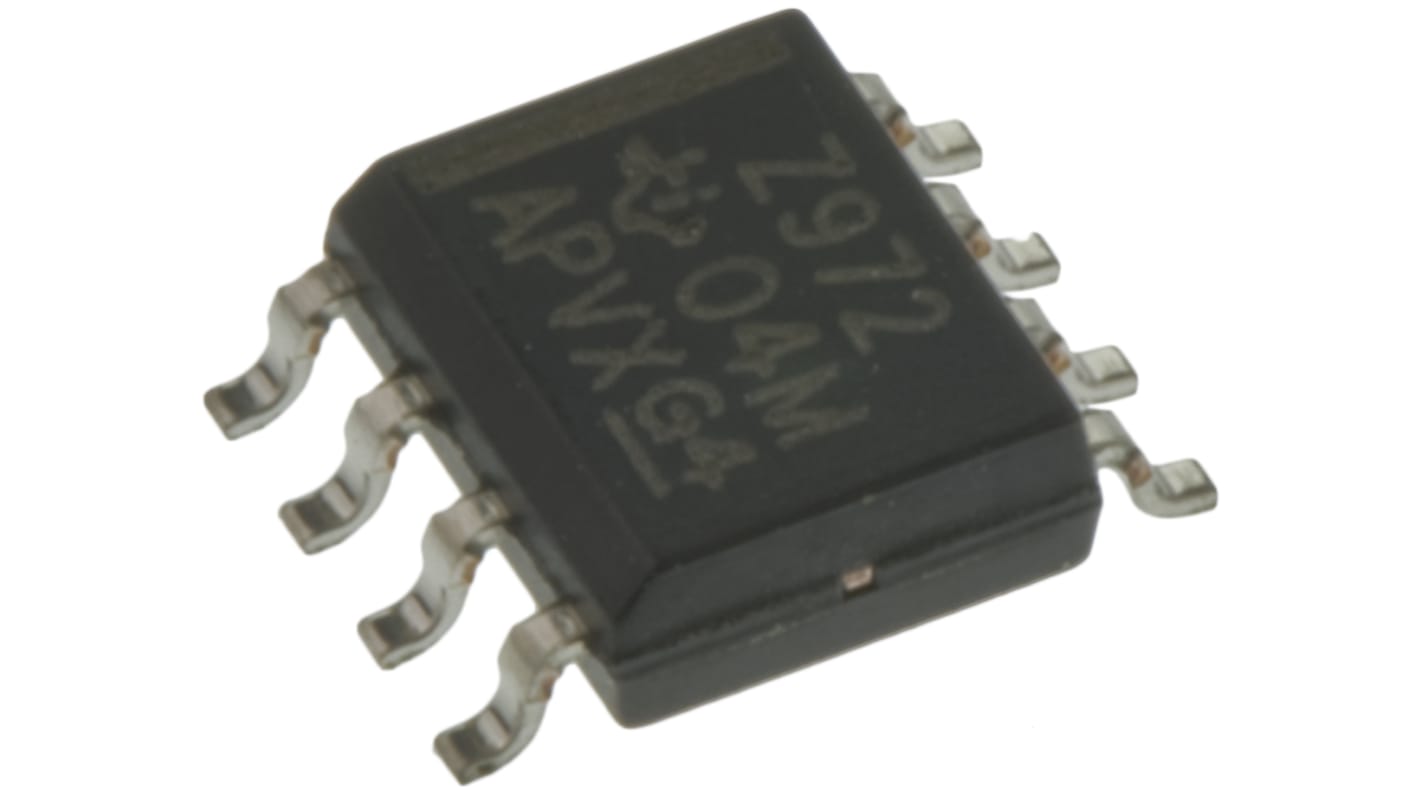 TL972ID Texas Instruments, Op Amp, RRO, 12MHz, 3 → 9 V, 8-Pin SOIC | RS