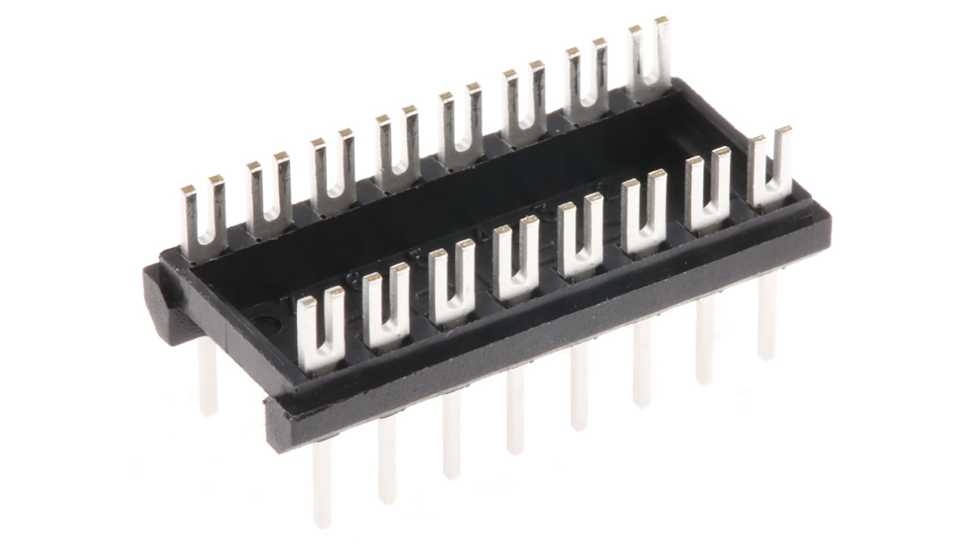 16-600-10 | Aries Electronics 2.54mm Pitch 16 Way,Through Hole Mount IC ...