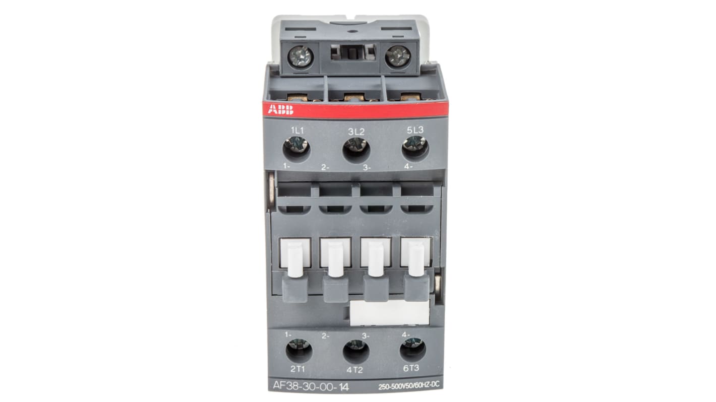 1SBL297001R1400 | ABB AF38 AF Contactor, 250 → 500 V ac/dc Coil, 3-Pole ...