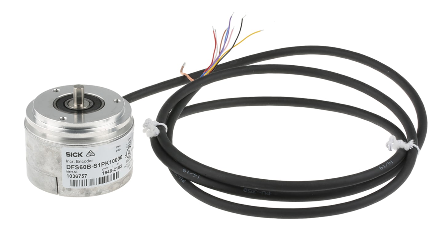 DFS60B-S1PK10000 | Sick Incremental Incremental Encoder, 10000 ppr, HTL ...