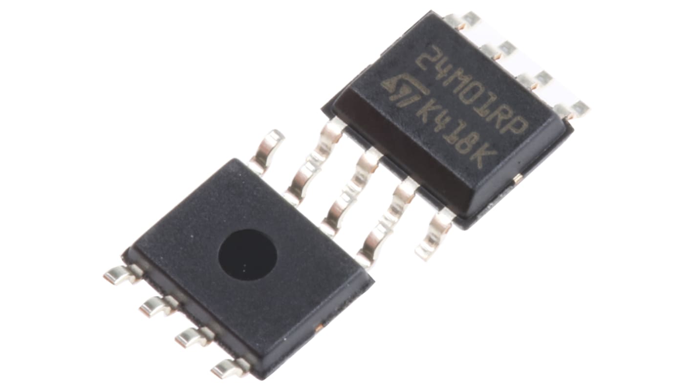 STMicroelectronics M24M01-RMN6TP, 1Mbit Serial EEPROM Memory, 500ns 8 ...