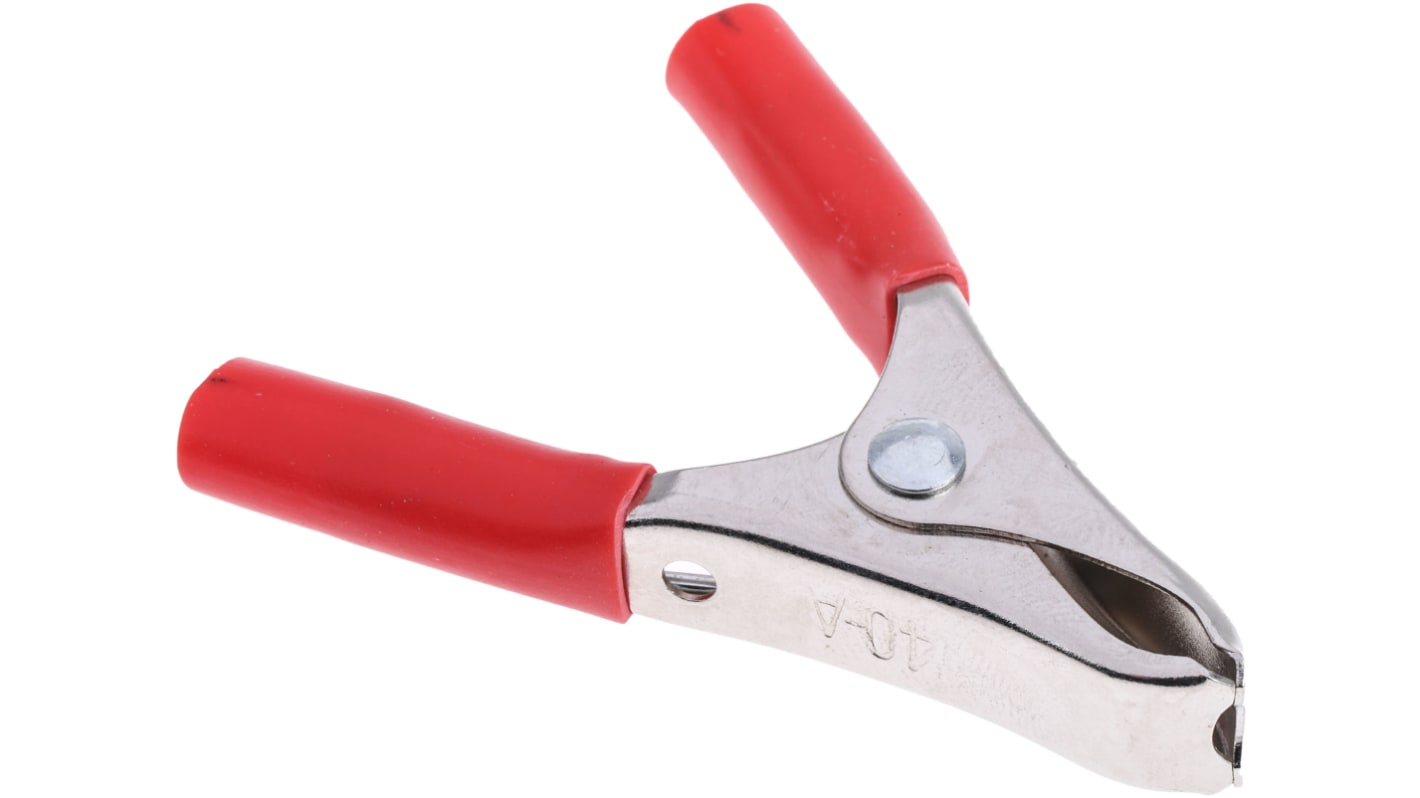 BU-40A-2 | Mueller Electric Crocodile Clip, Nickel-Plated Steel Contact ...