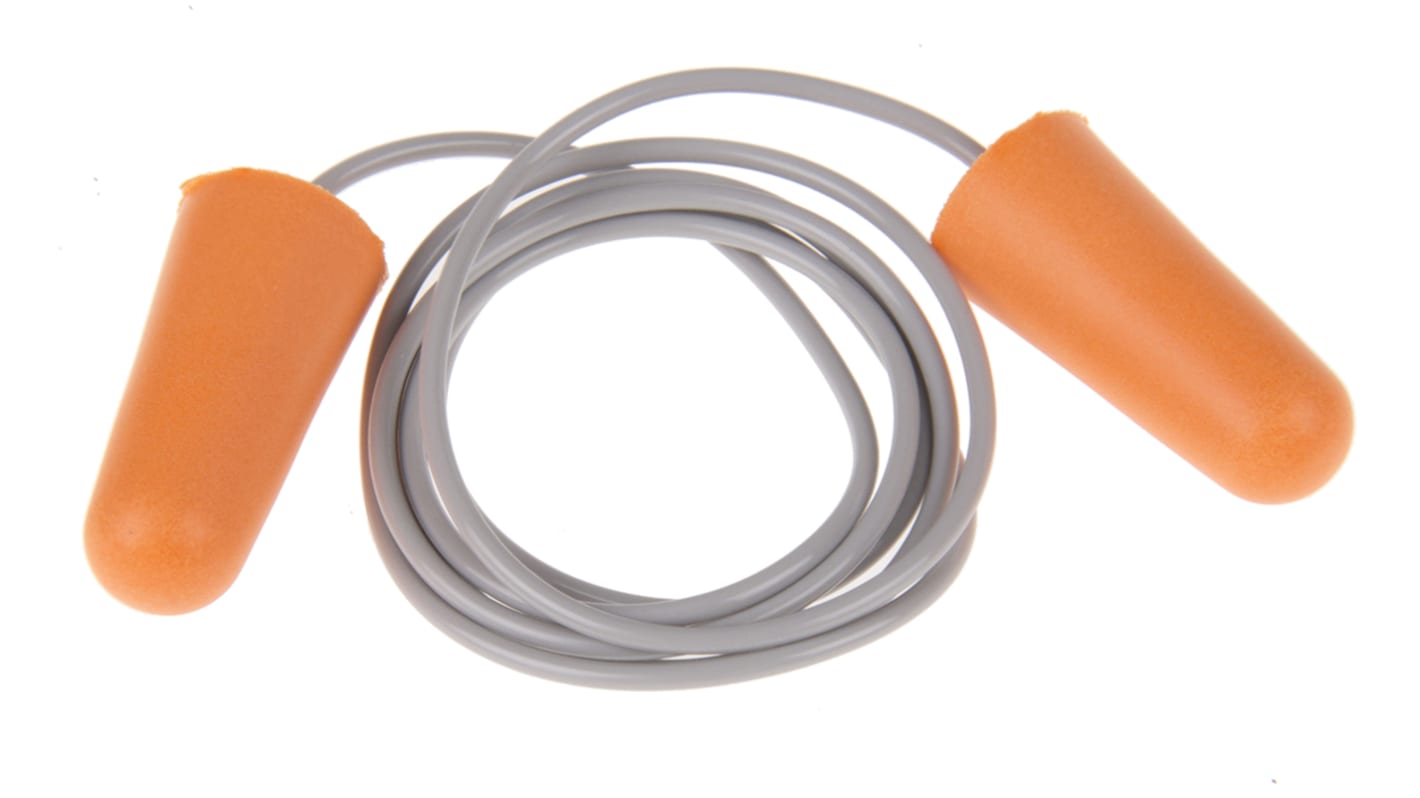 67212 | Kimberly Clark Orange Disposable Corded Ear Plugs, 31dB Rated, 100 Pairs | RS