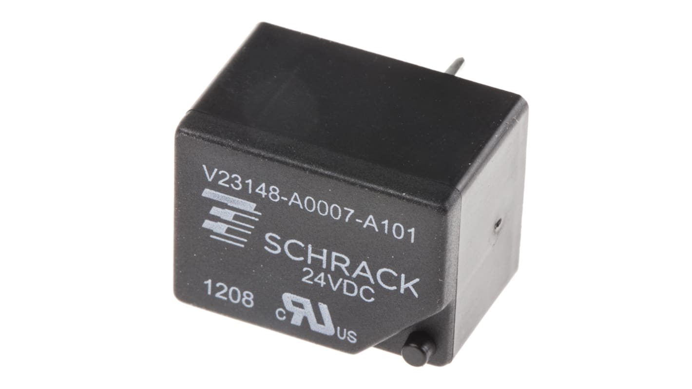 1-1393203-1 | TE Connectivity PCB Mount Non-Latching Relay, 24V dc Coil ...