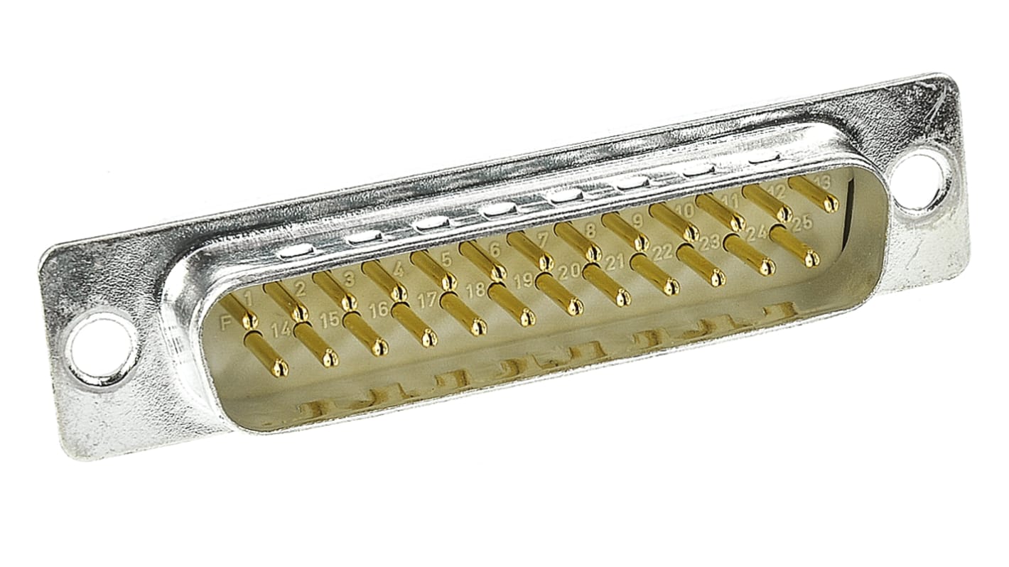 4-1393483-9 | TE Connectivity Panel Mount, 25 Pin Solder D-sub ...