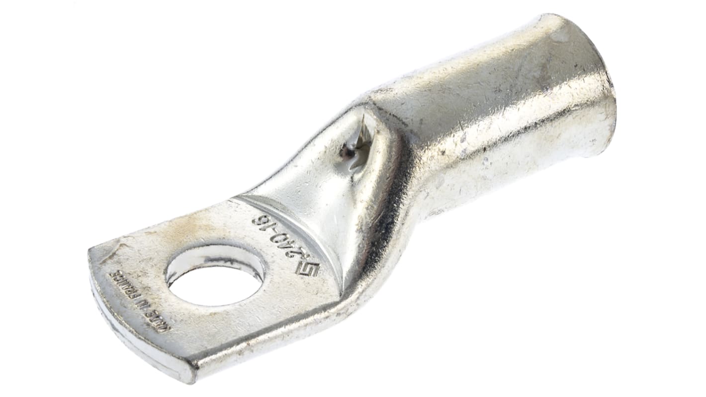 709823-4 | TE Connectivity, XCT Uninsulated Ring Terminal, 16mm Stud ...