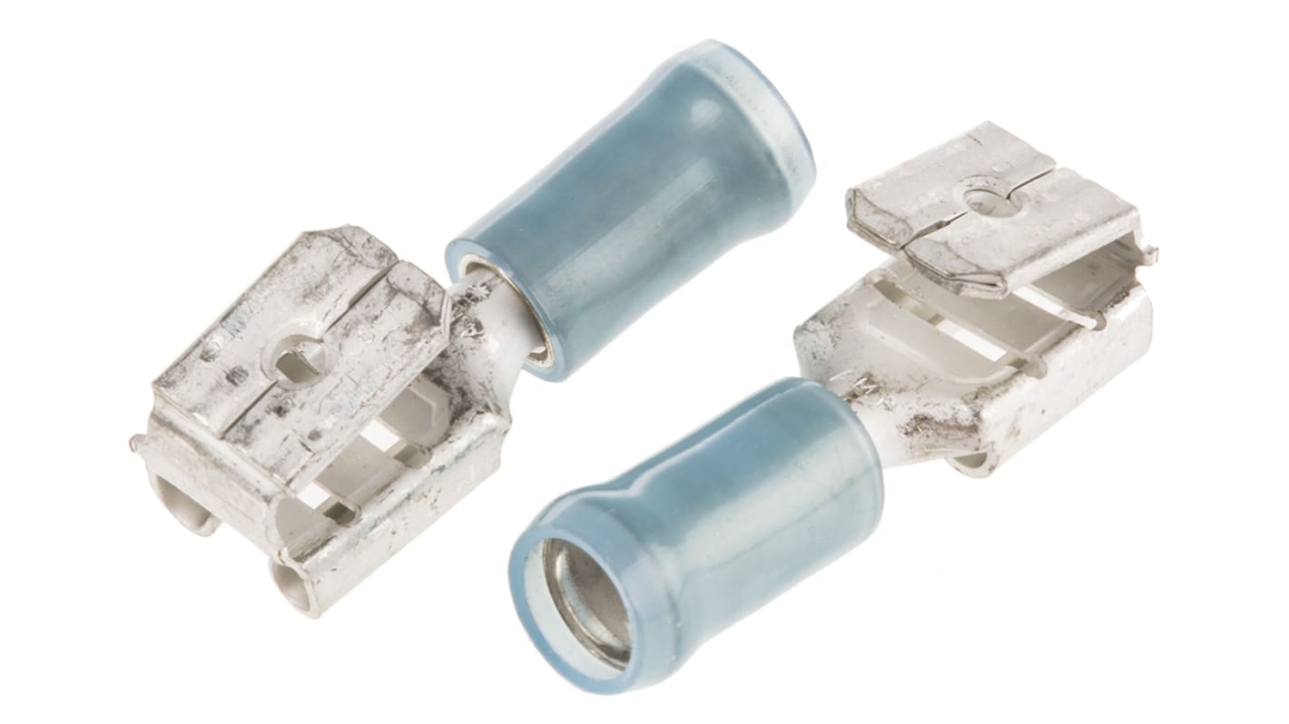 9-160463-5 | TE Connectivity PIDG FASTON .250 Blue Insulated Female ...