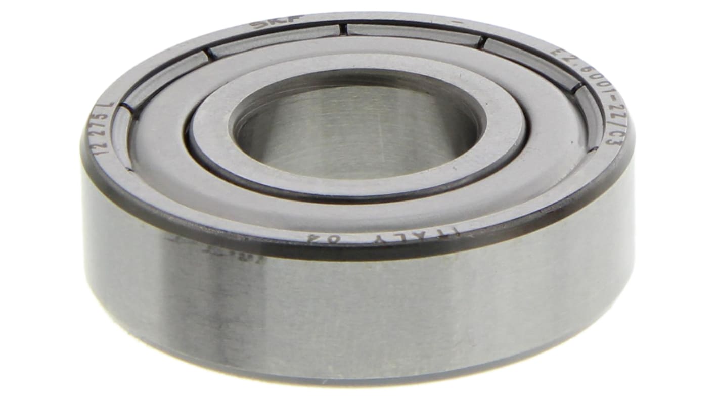 SKF E2.6001-2Z/C3 Single Row Deep Groove Ball Bearing- Both Sides ...