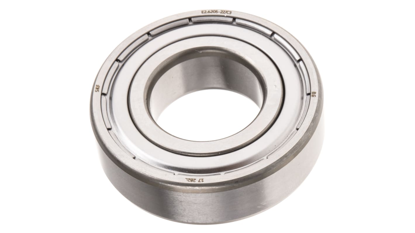 SKF E2.6205-2Z/C3 Single Row Deep Groove Ball Bearing- Both Sides Shielded 25mm I.D, 52mm O.D | RS