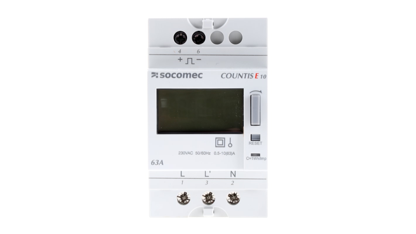 4850 3000 | 電力計 Socomec LCD Countis E10シリーズ | RS