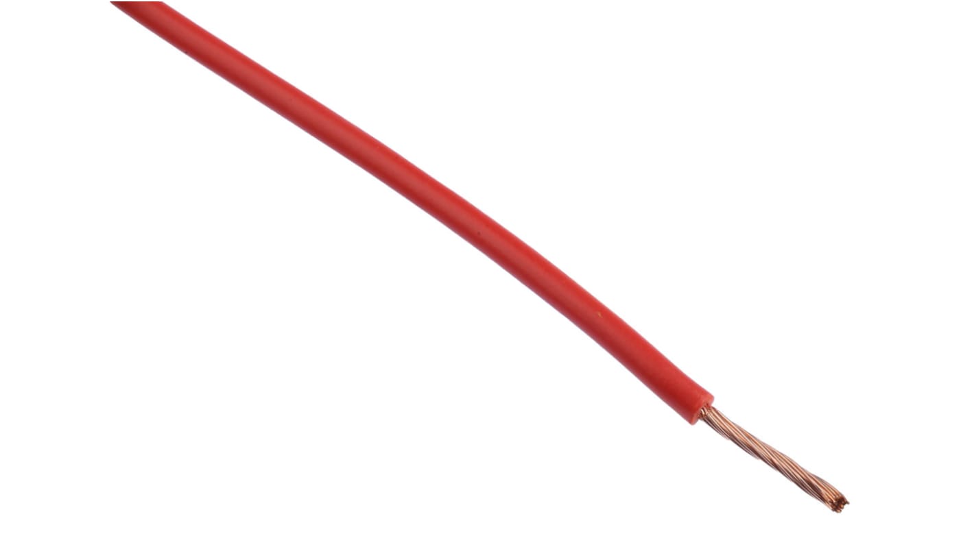 4520042 | Lapp ÖLFLEX® H07V-K Series Red 2.5 mm² Hook Up Wire, 50/30, 100m, PVC Insulation | RS