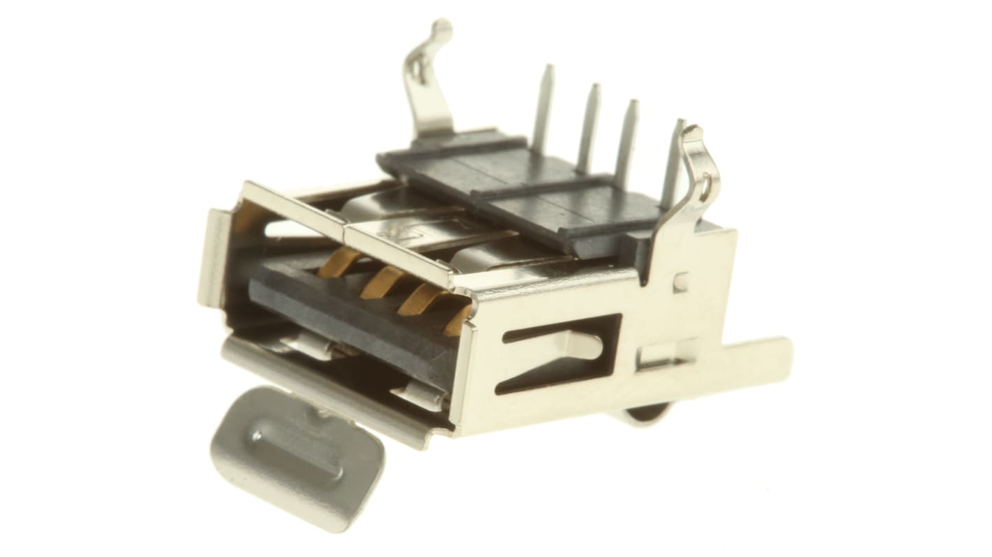 LUSBA11100 | Amphenol ICC Right Angle, Socket Type A USB Connector | RS
