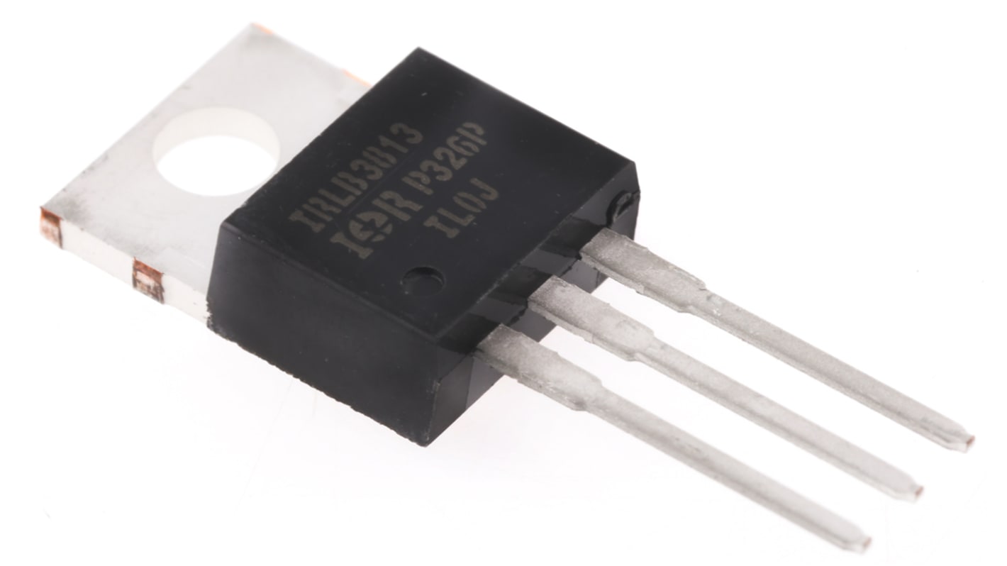 N-Channel MOSFET, 260 A, 30 V, 3-Pin TO-220AB Infineon IRLB3813PBF | RS
