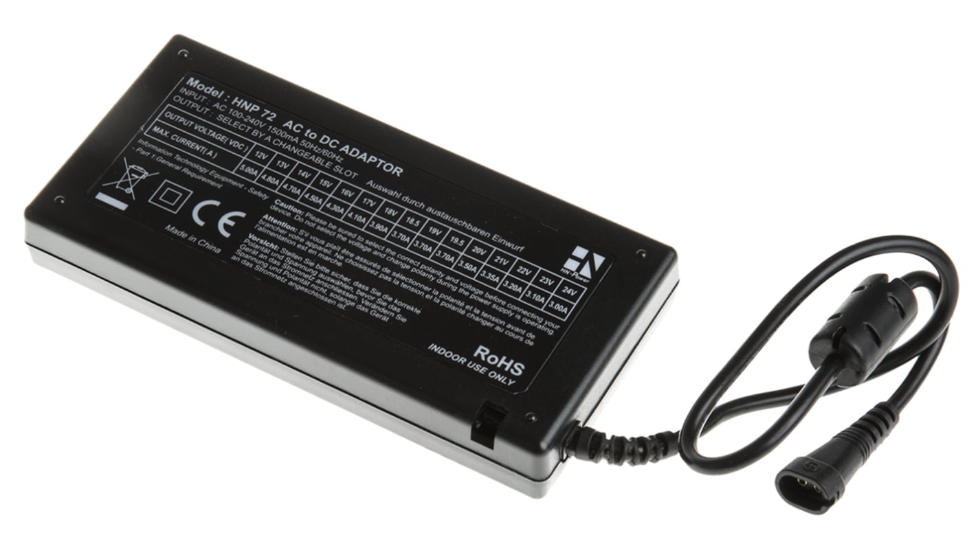 RS PRO AC/DC Adapter | RS