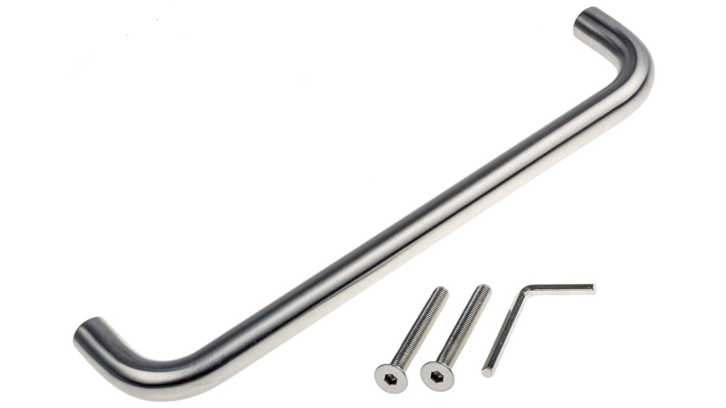 RS PRO Silver Stainless Steel Handle, 300mm Length | RS