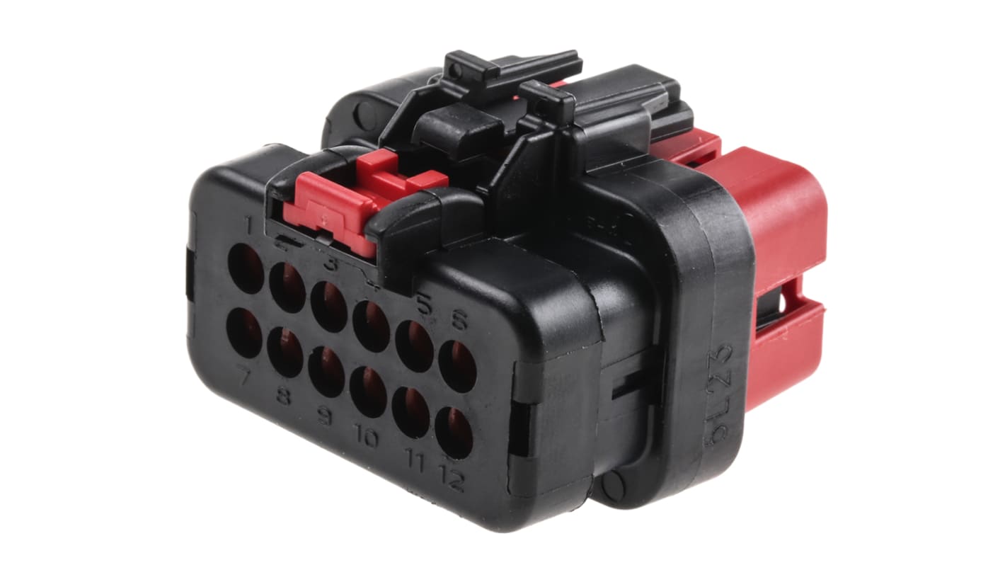 776533-1 | TE Connectivity, AMPSEAL 16 Automotive Connector Socket 12 ...