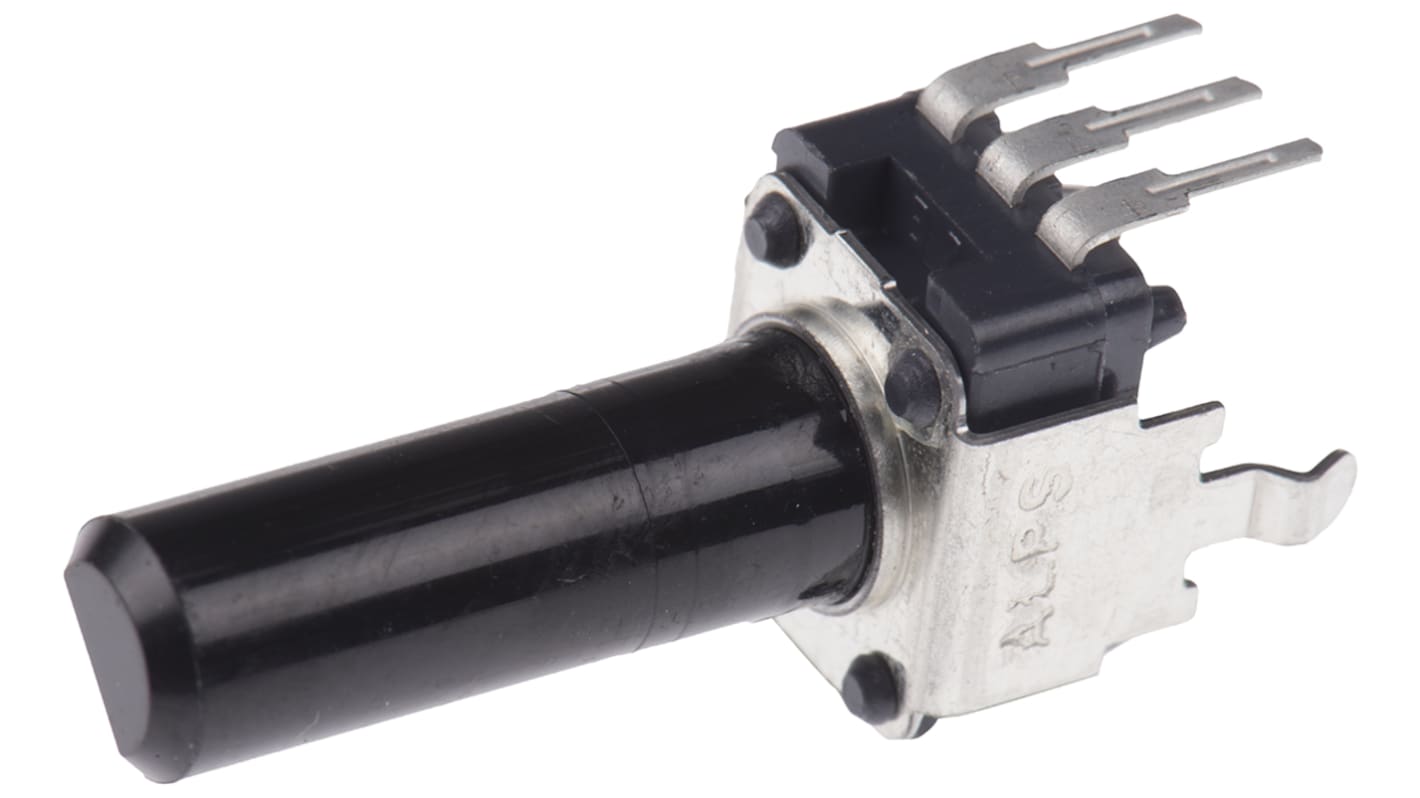 Alps Alpine 10kΩ Rotary Potentiometer Through Hole, RK09K1130AH1 | RS