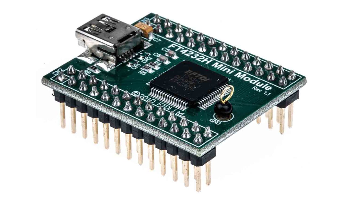 FTDI Chip Mini-Module Development Board FT4232H MINI MODULE | RS
