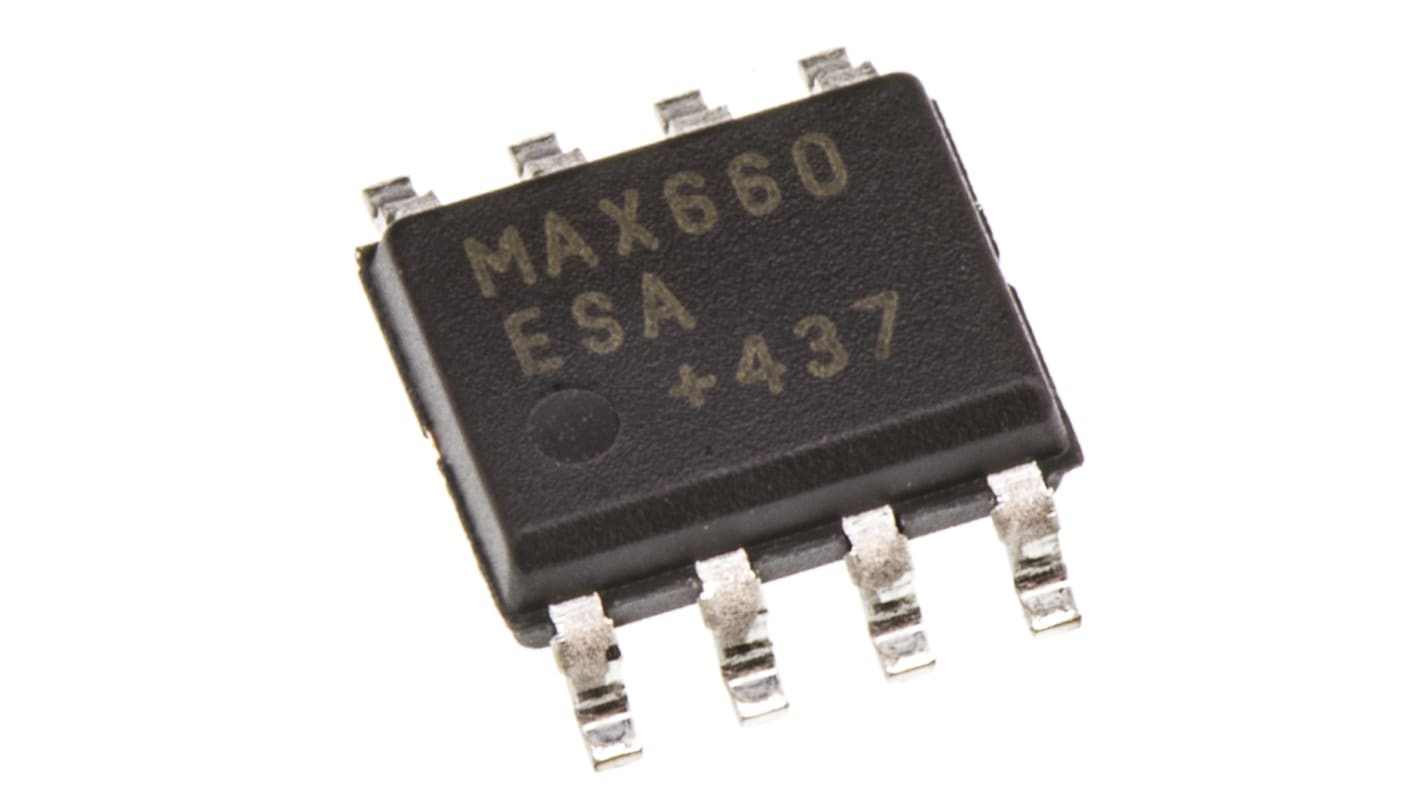 Maxim MAX660ESA+, Charge Pump Inverting, Step Up 100mA 8-Pin, SOIC | RS
