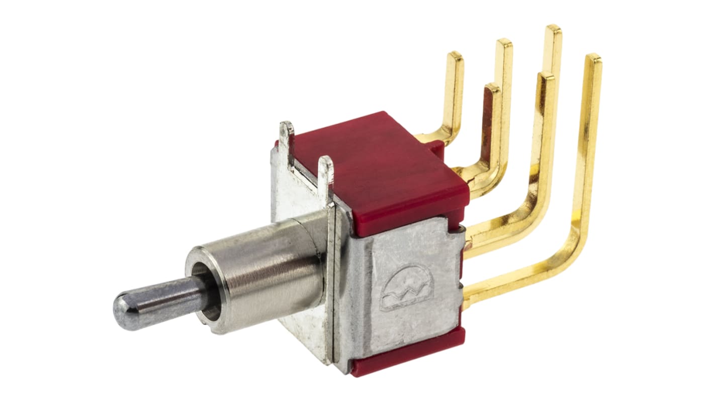 RS PRO Toggle Switch, PCB Mount, On-Off-On, DPDT, Through Hole Terminal ...