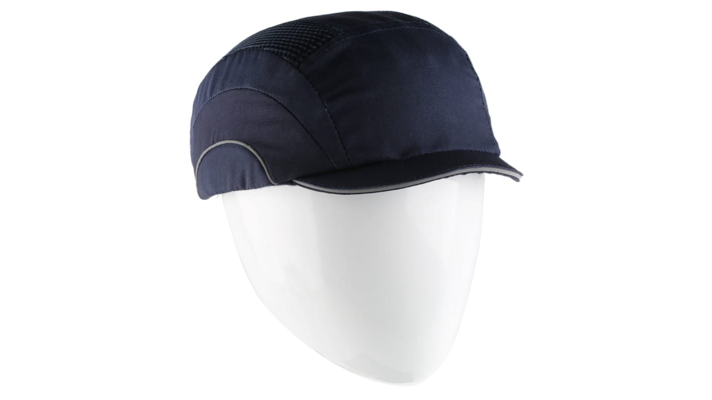 ABT000-002-100 | JSP Dark Blue Micro Safety Cap, HDPE Protective ...