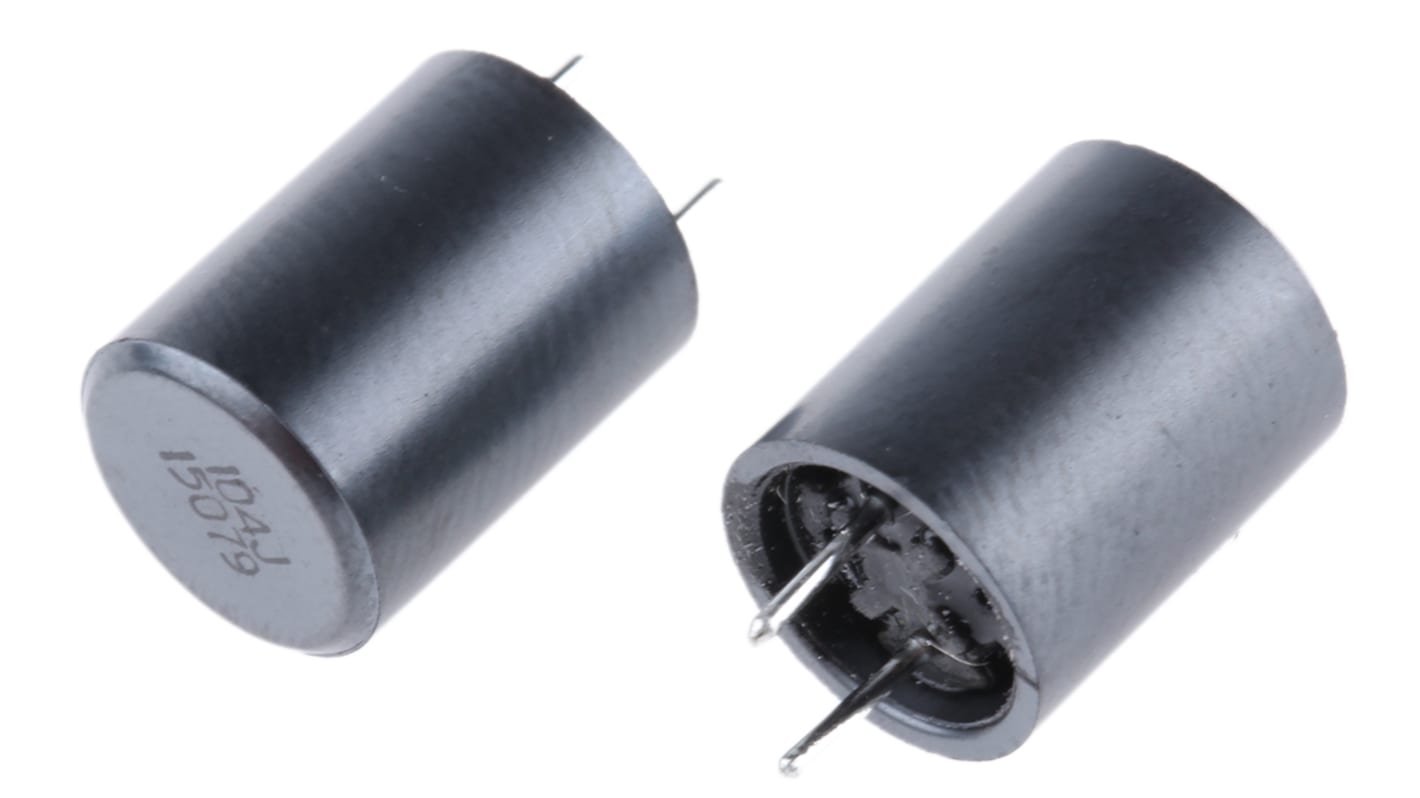 #181LY-104J | Inductor radial Toko, 100 mH ±5%, SRF máxima:0.09MHZ, Q ...