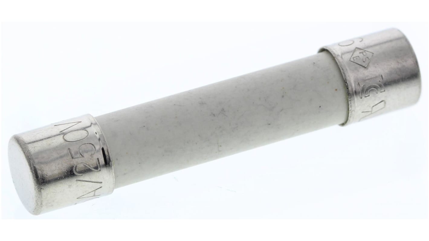 0326015.MXP | Littelfuse 15A T Ceramic Cartridge Fuse, 6.3 x 32mm | RS