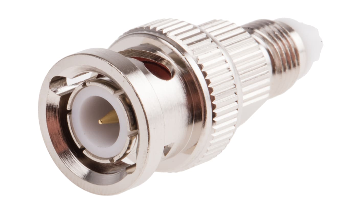 RS PRO Straight 50Ω RF Adapter FME Socket to BNC Plug 900MHz | RS