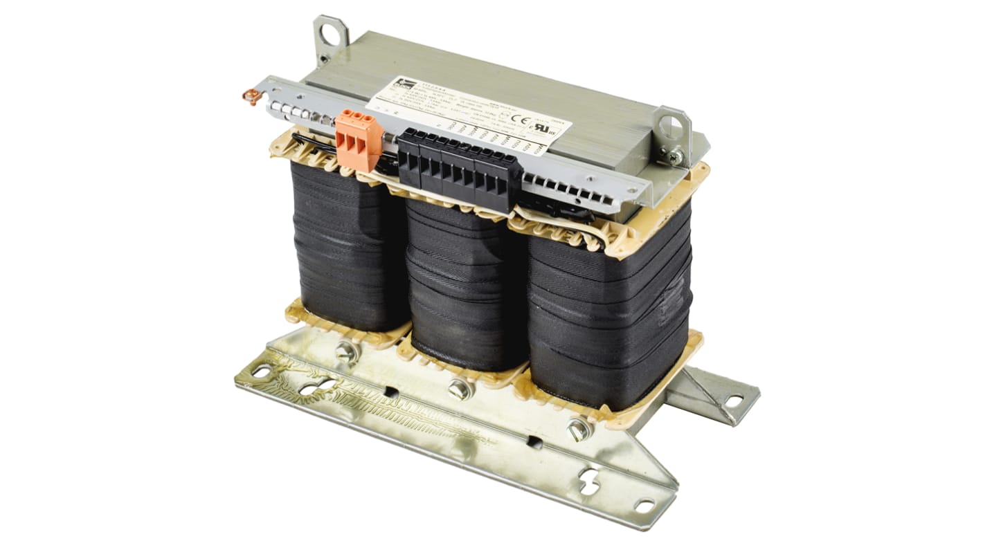 TT3 2,5-4-4 | Block 2.5kVA Chassis Mounting Transformer, 3 x 400V ac | RS