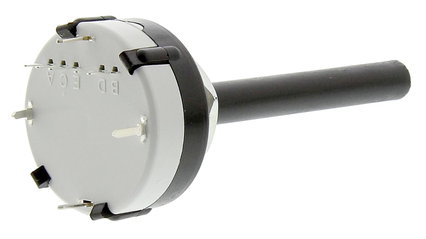 BCKS1002RS | Lorlin, 16 Position, BCD Rotary Switch, 150 mA @ 250 V ac ...