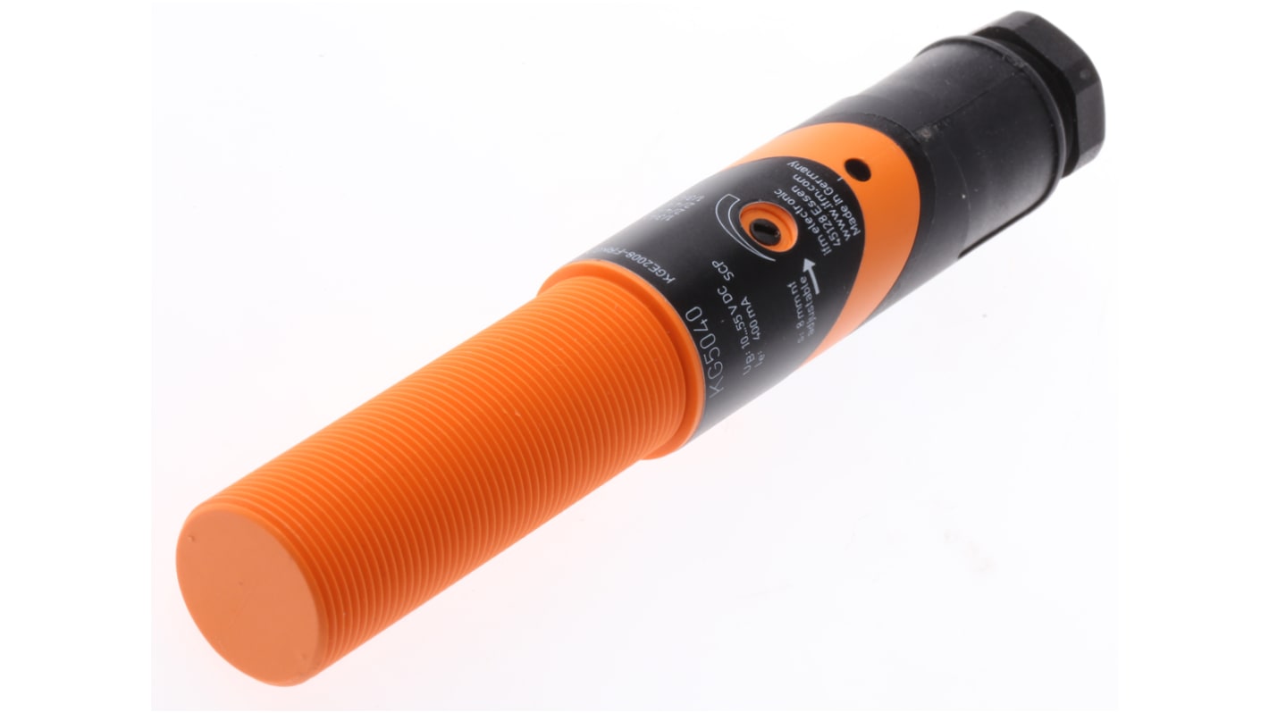 KG5040 | ifm electronic Capacitive Barrel-Style Proximity Sensor, M18 x ...