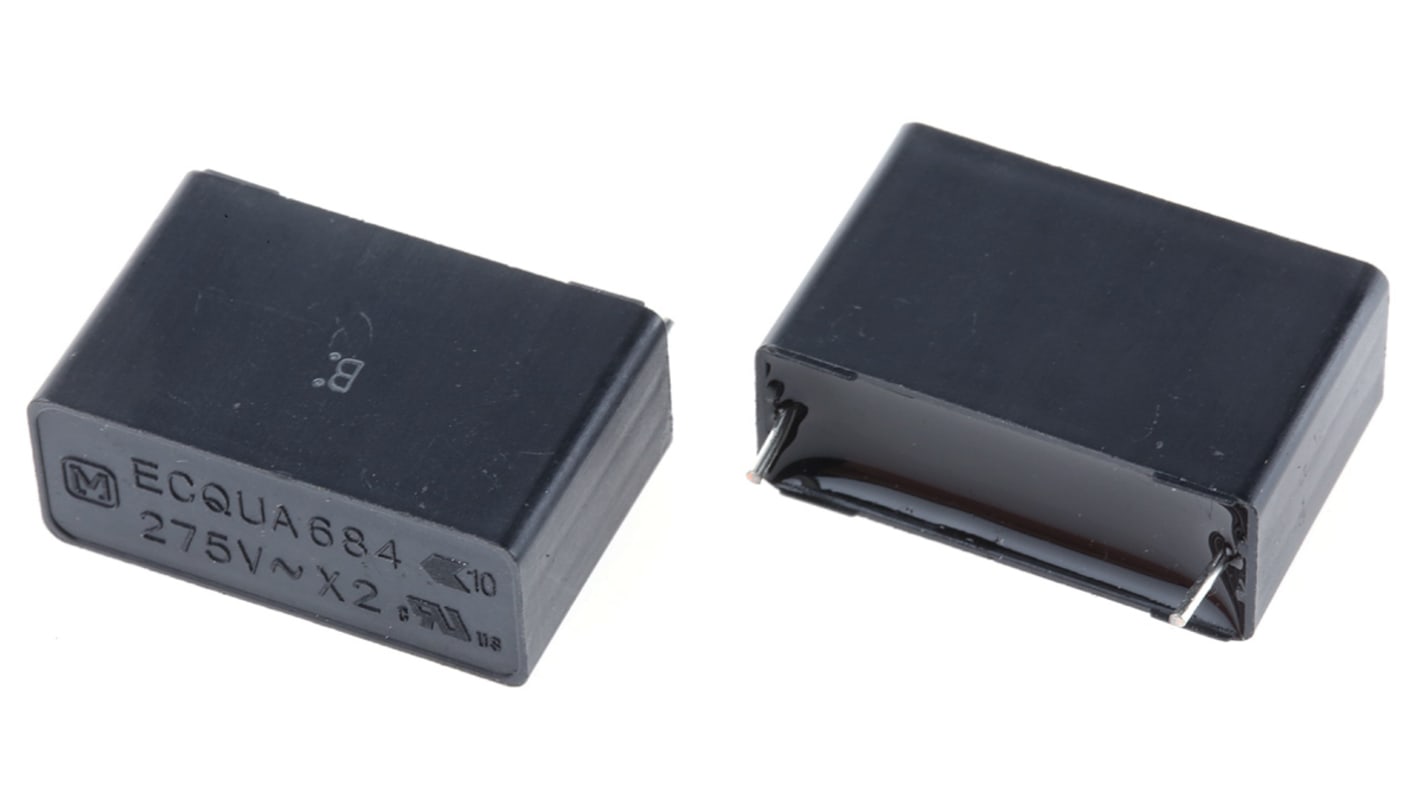 ECQUAAF684MA | Condensateur à couche mince Panasonic ECQUA 680nF 275V c ...