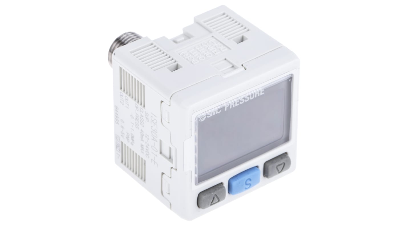 ISE30A-01-E-G | SMC Pressure Sensor, IP40 1 MPa | RS