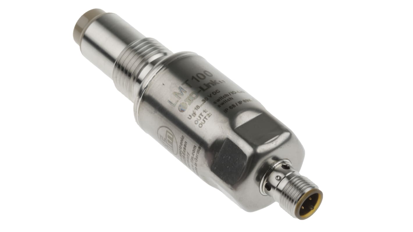 LMT100 | ifm electronic Electronic Level Probe, PNP NO/NC Output, Flush ...