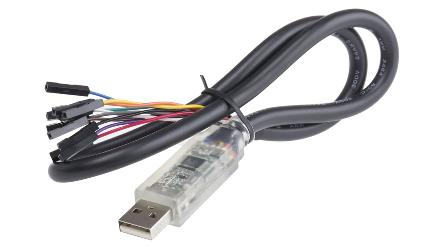 C232HM-DDHSL-0 | FTDI Chip UART USB A Male to Female Converter Cable | RS