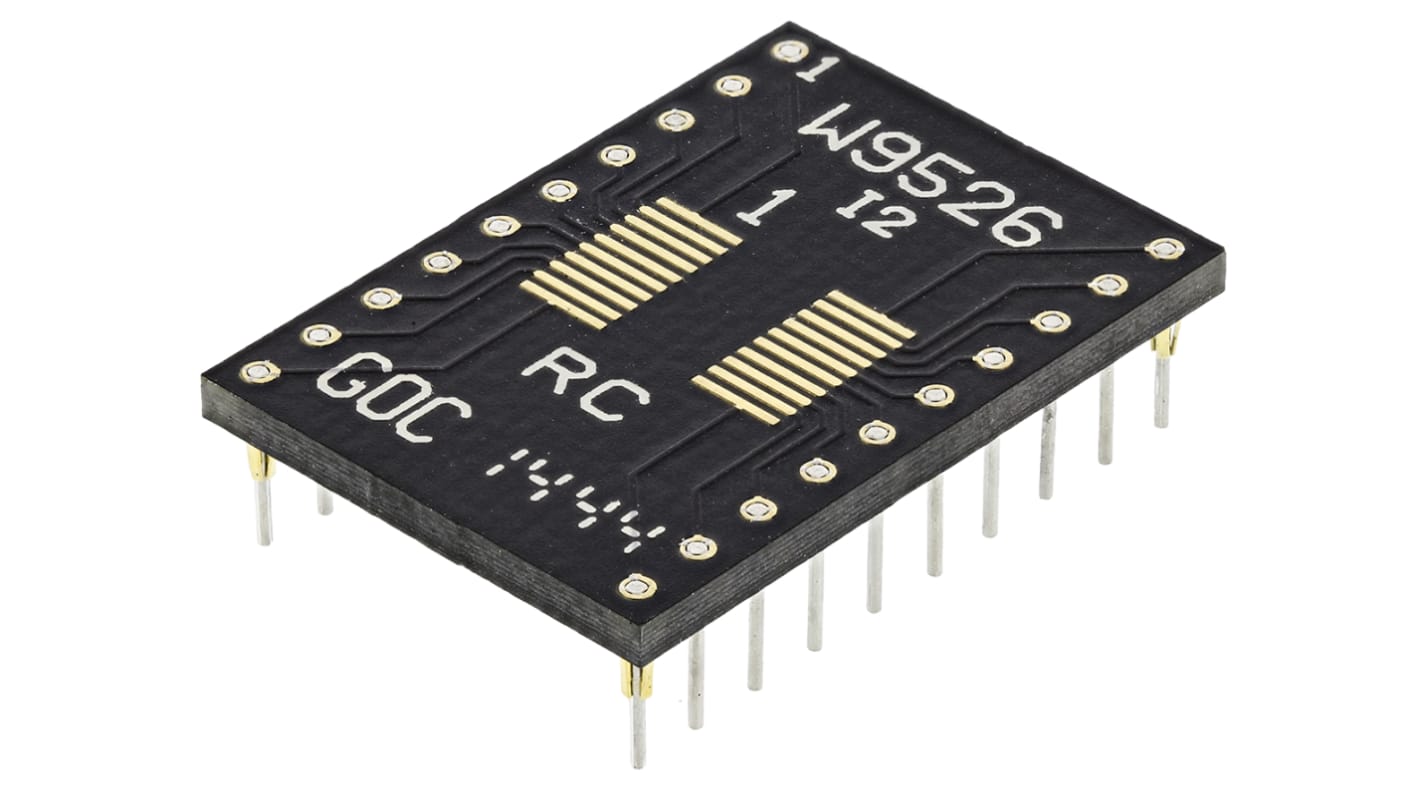 Winslow IC変換アダプタ SSOP 20 20極 0.65 mm, 2.54 mm ピッチ W9526RC | RS