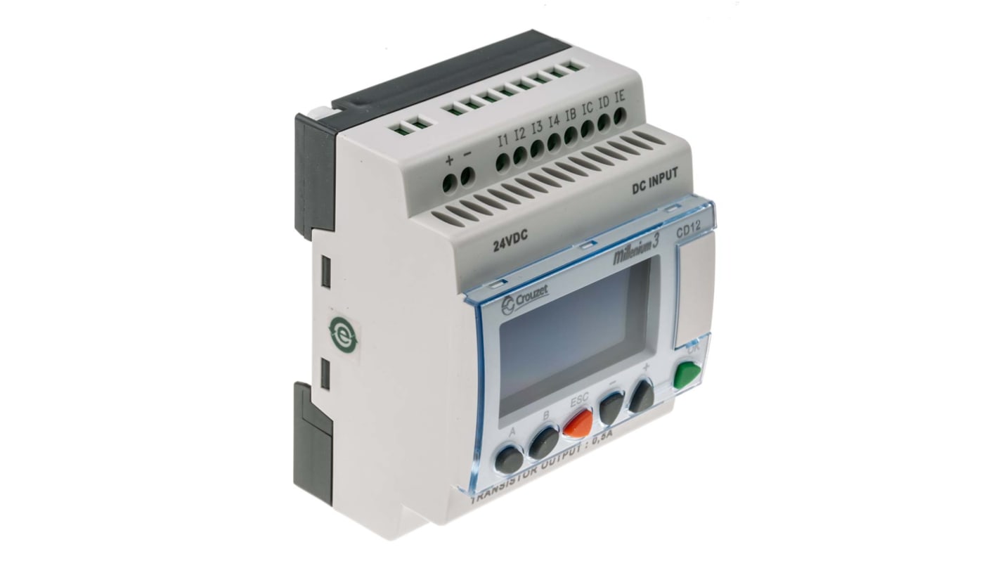 88974042 | Crouzet Millenium 3 Series Logic Module, 24 V dc Supply ...