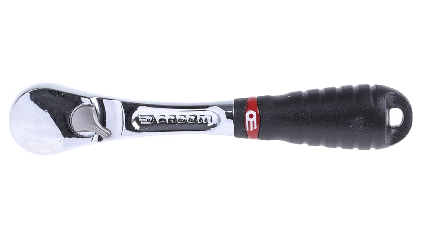 RL.161PB | Facom 1/4 in Square Ratchet with Ratchet Handle, 121 mm ...