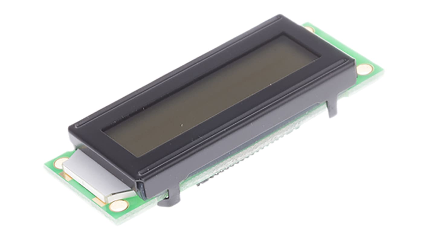 Batron BTHQ21603V-FSTF-LED WHITE BTHQ Alphanumeric LCD Display, Black ...