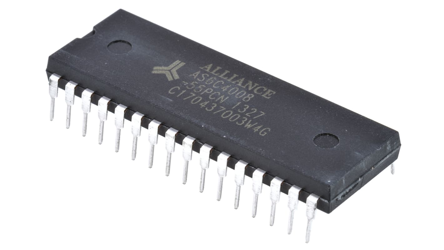 Alliance Memory, SRAM 4Mbit, 512 K x 8 ビット, 32-Pin AS6C4008-55PCN | RS