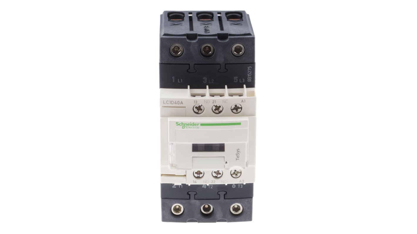 LC1D40AM7 | Schneider Electric TeSys D LC1D Contactor, 220 V ac Coil, 3 ...