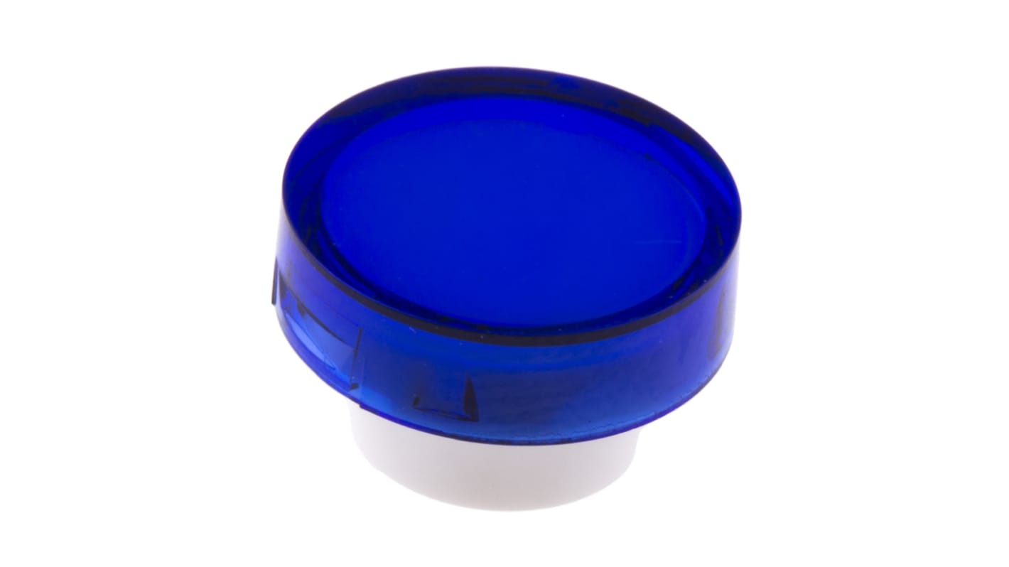 RS PRO Blue Round Push Button Lens for Use with ADA16 Series | RS