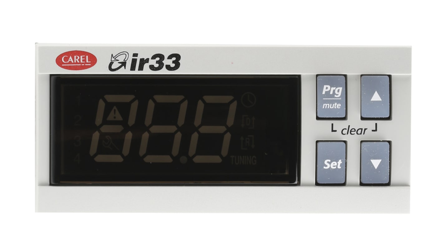 IR33Z7LR20 | Carel IR33 Panel Mount PID Temperature Controller, 76.2 x ...