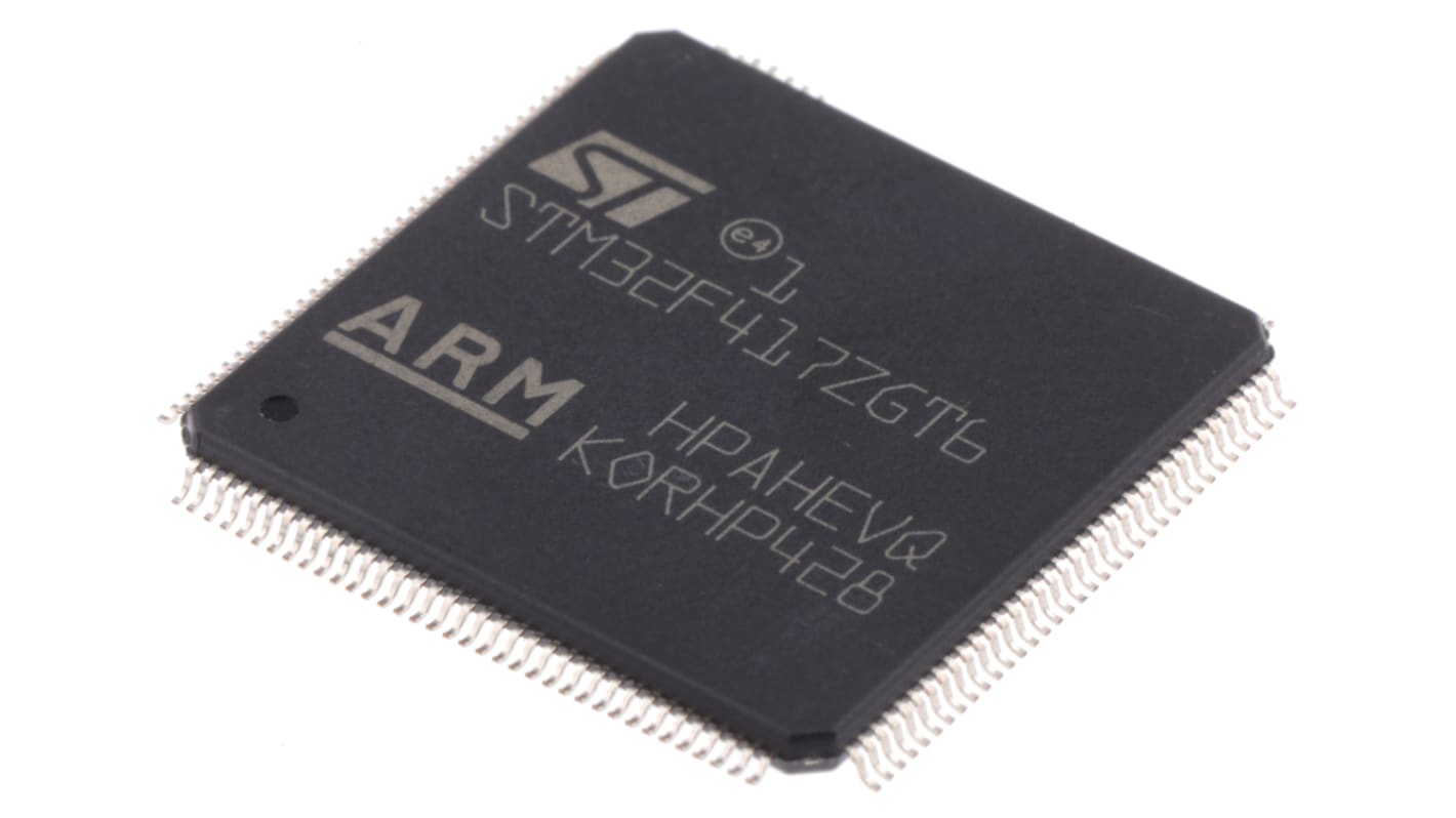 STMicroelectronics STM32F417ZGT6, 32bit ARM Cortex M4 Microcontroller ...