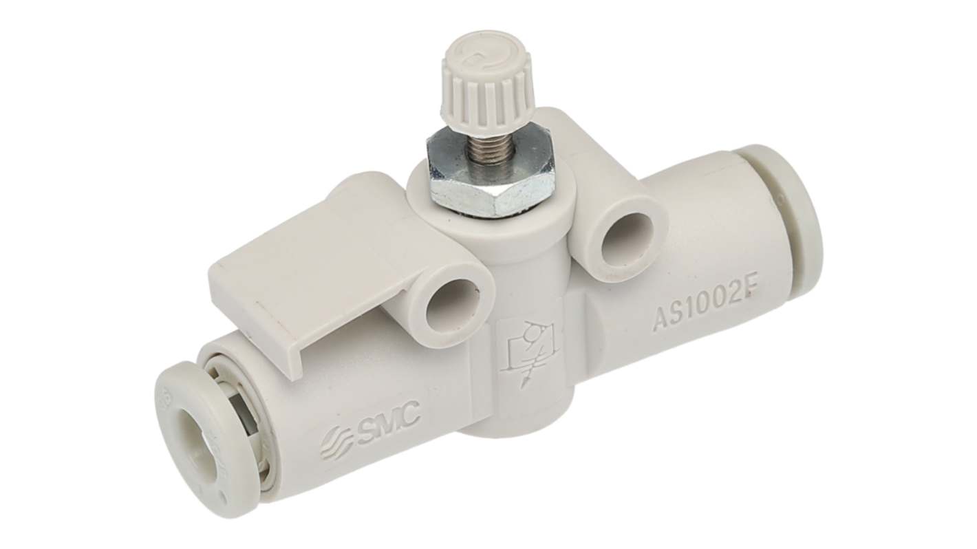 AS1002F-04 | SMC AS Series Tube Flow Controller, 4mm Tube Inlet Port x ...