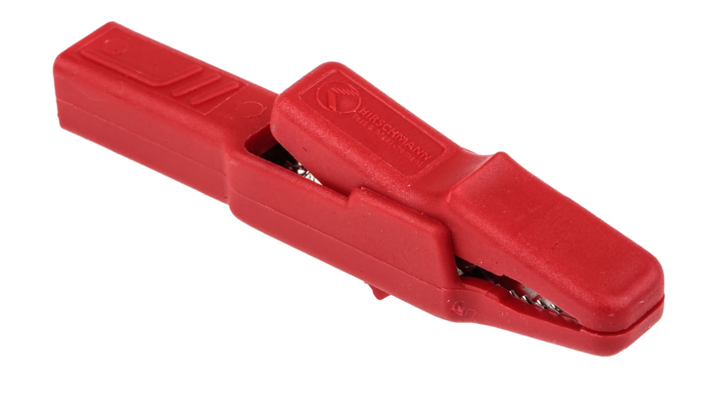 932435101- | Hirschmann Test & Measurement Crocodile Clip 4 mm ...