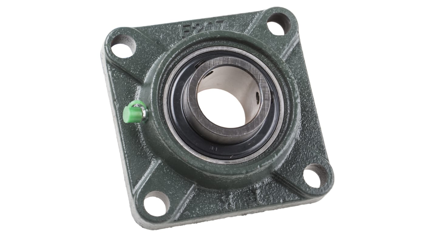 UCF207 | 4 Hole Flange Bearing Unit 35mm ID | RS