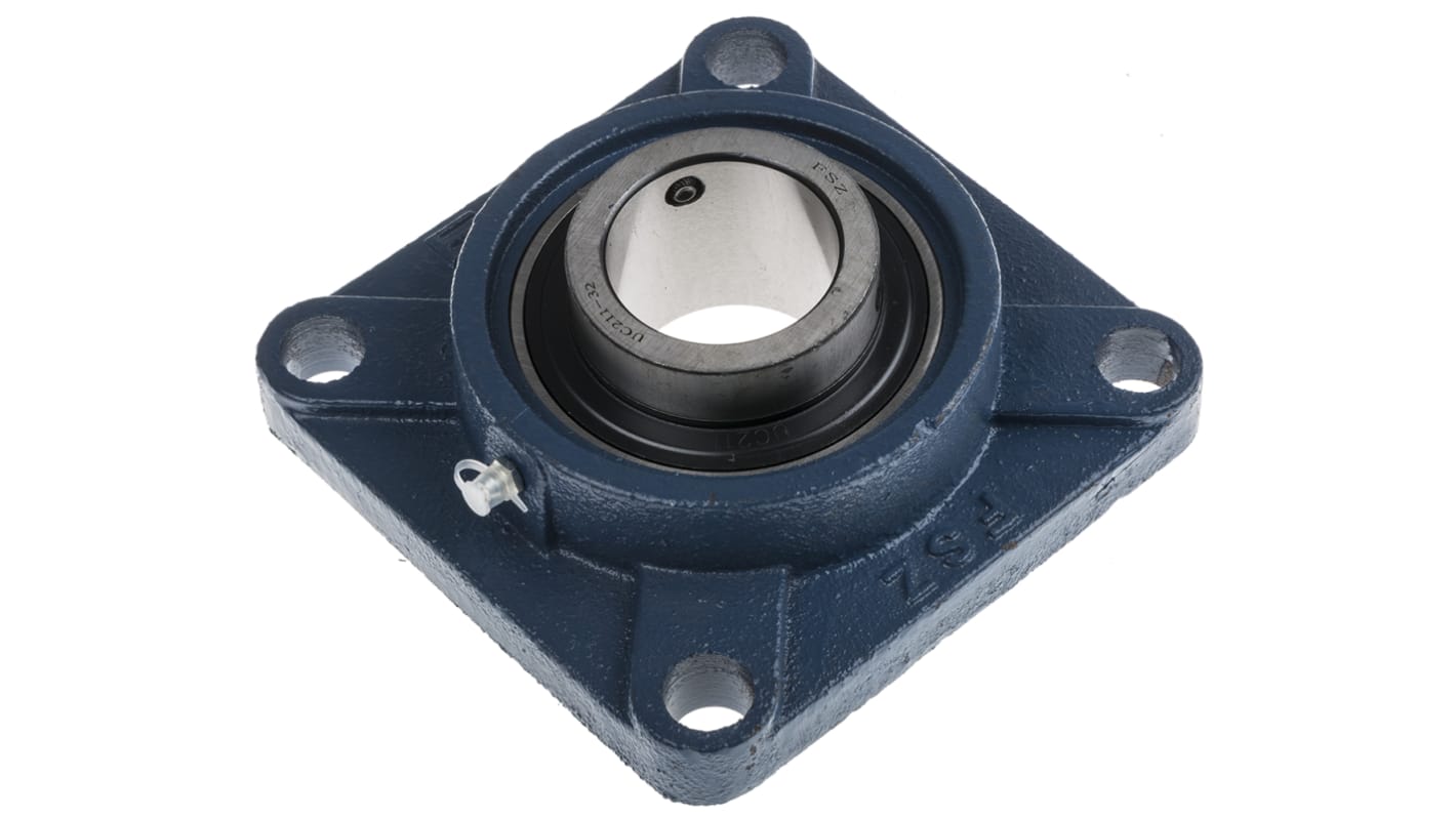 UCF211-32 | 4 Hole Flange Bearing Unit 50.8mm ID | RS
