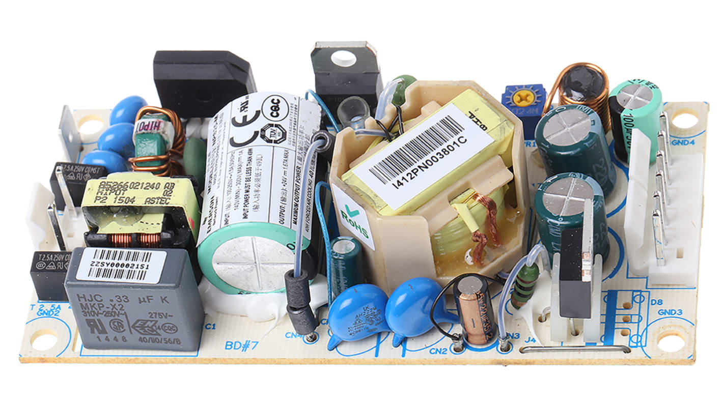 Artesyn Embedded Technologies Switching Power Supply, NPS25-M, 24V dc ...