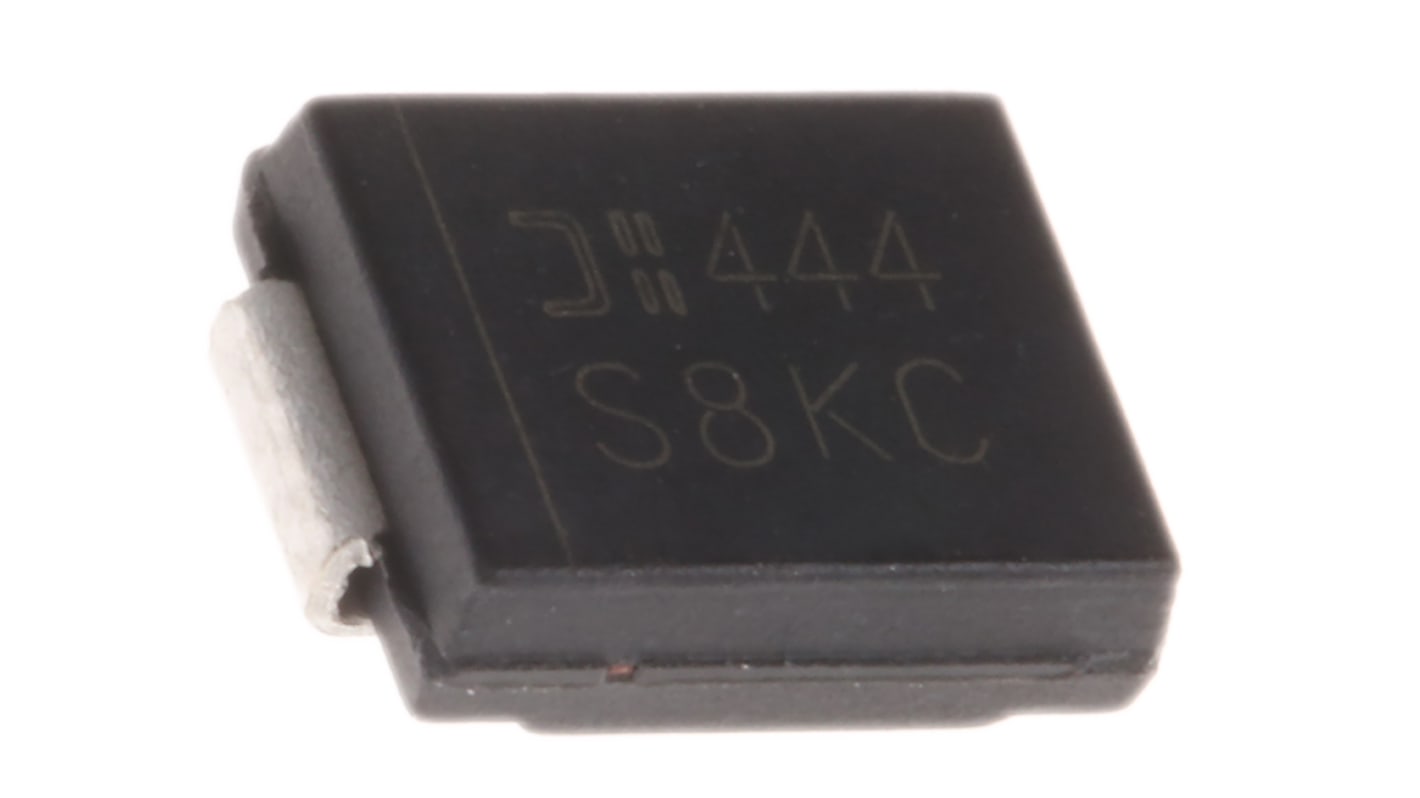Diodes Inc 800V 8A, Rectifier Diode, 2-Pin DO-214AB S8KC-13 | RS